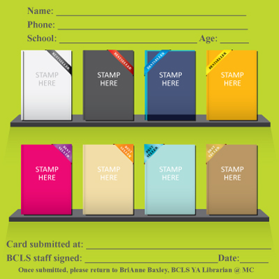 New BCLS Teen Loyalty Cards! - Berkeley County Library System