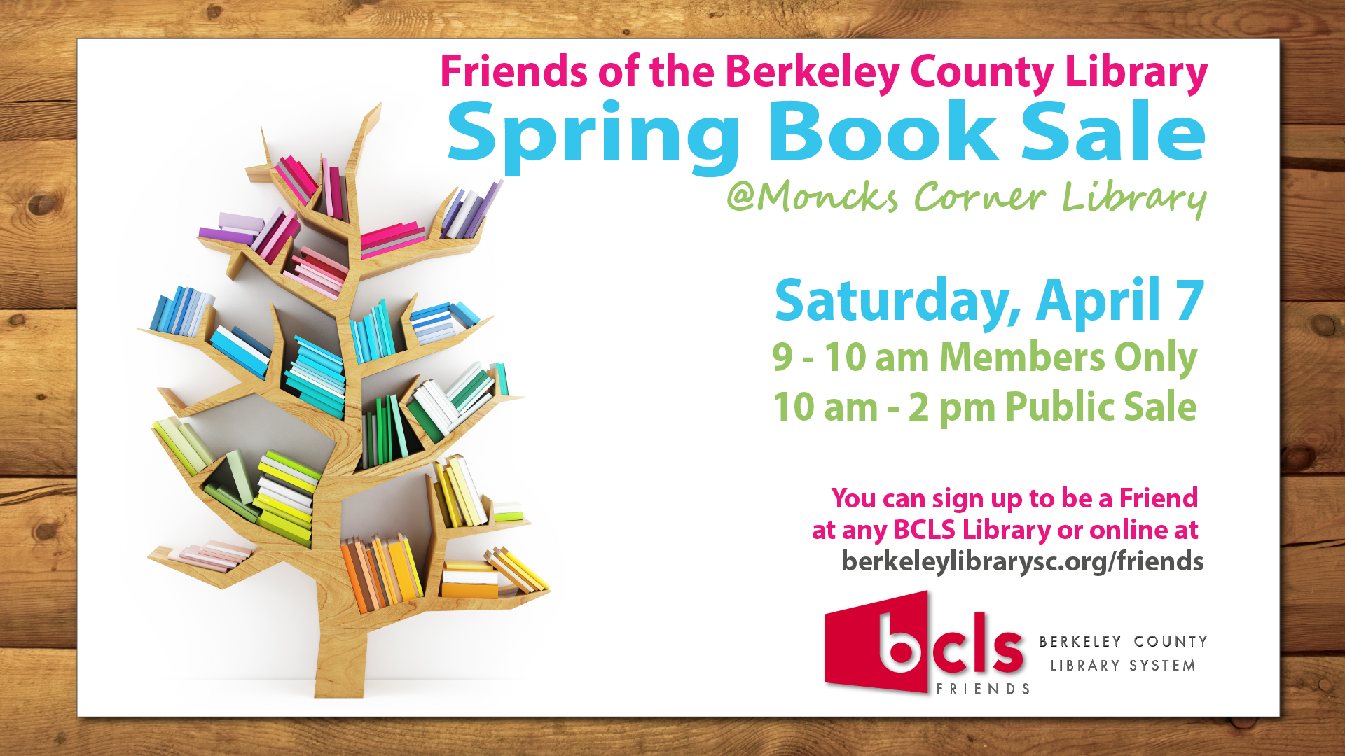 Friends of the Library E-Newsletter: March 2018 "Spring Events with ...